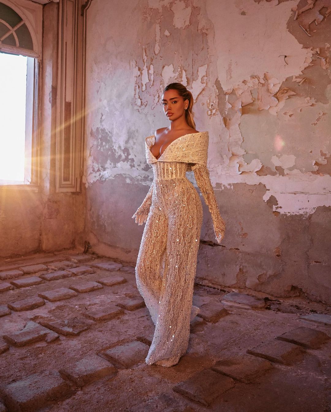 Adley Luxury White Wedding Dress – D&D Clothing